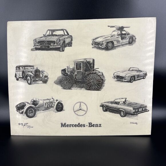 Mercedes-Benz | Accents | Vintage 983 Mercedes Benz Limited Edition ...